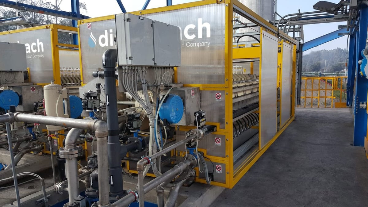 Side Beam Filter Presses | Diefenbach